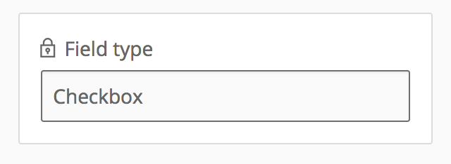 Field configuration – Award Force Help Centre