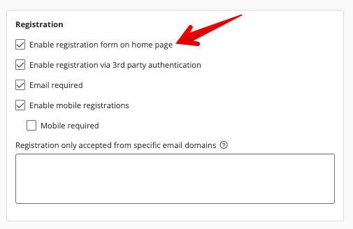 Configure registration – Award Force Help Centre Configure registration – Award Force Help Centre