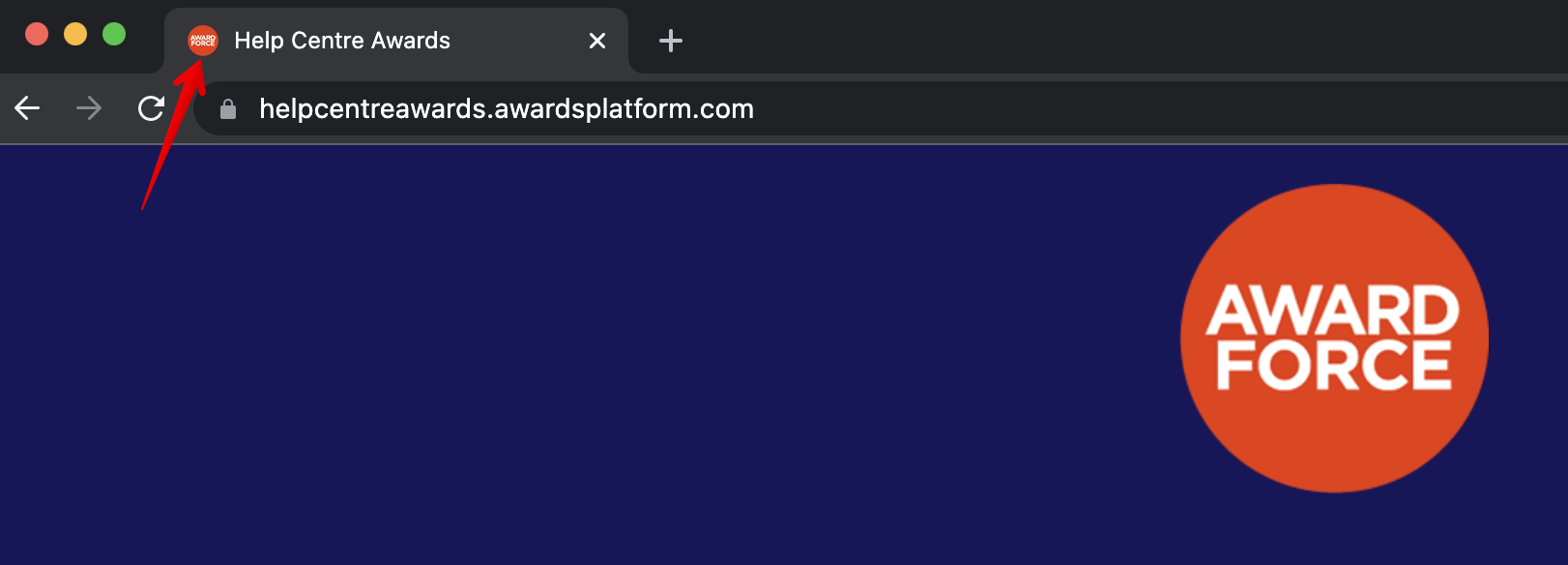 Theme configuration guide – Award Force Help Centre