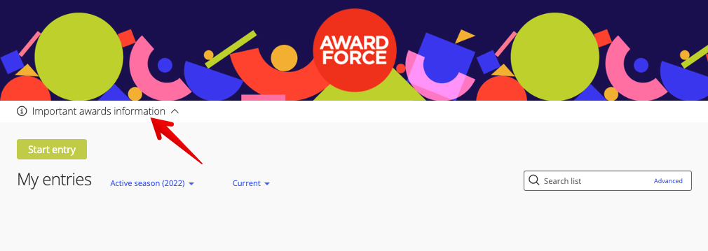 Theme configuration guide – Award Force Help Centre