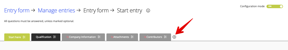 Form editor – Award Force Help Centre