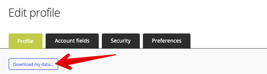 Can I download all my data? – Award Force Help Centre